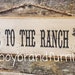 Welcome to the Ranch, Western, Antiqued, Wooden Sign - Etsy