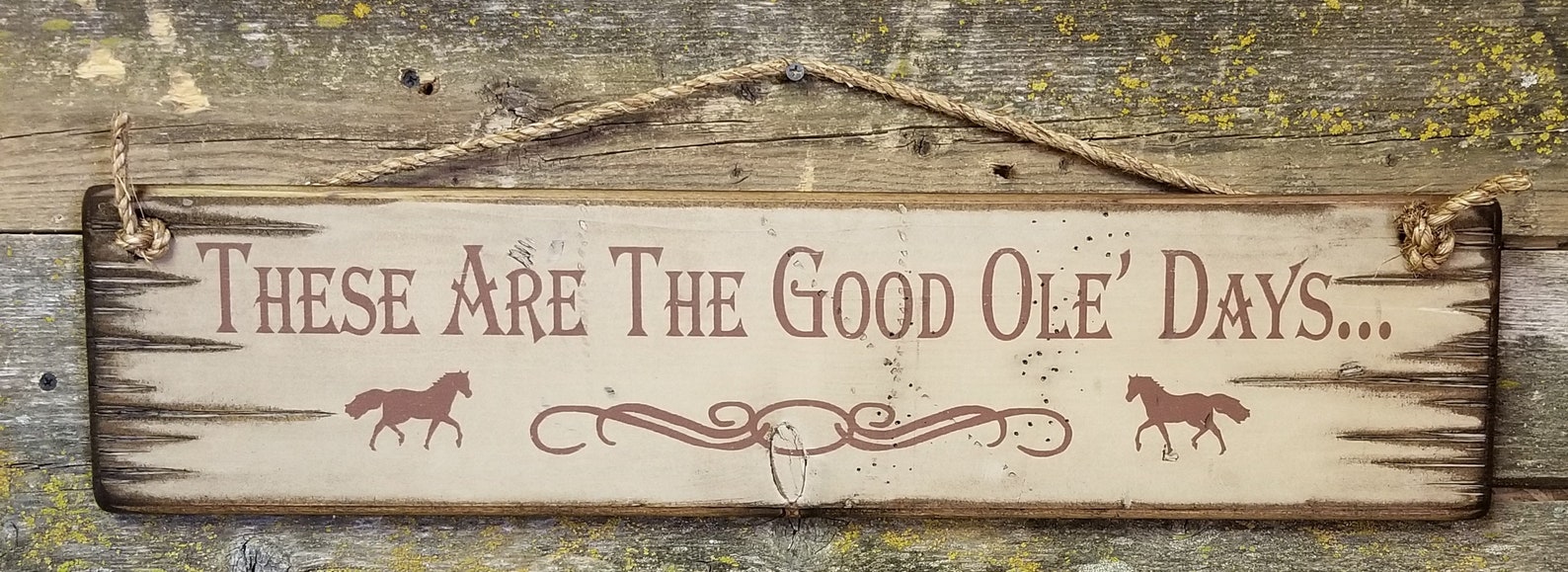 These Are the Good Ole' Days Humorous Vintage Rustic - Etsy