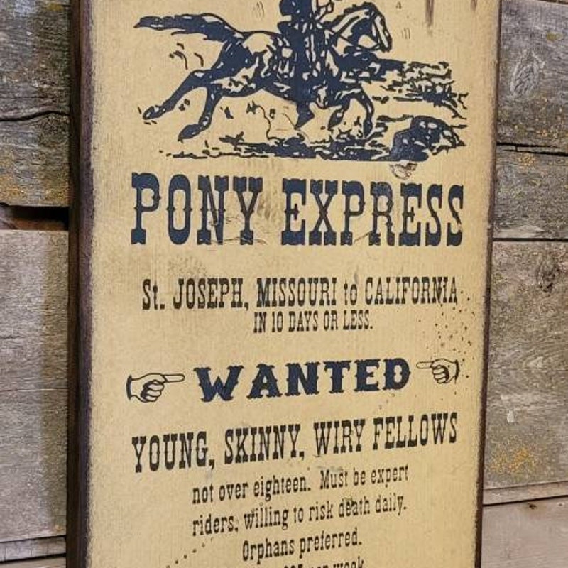 Pony Express Mouthwashing - Etsy