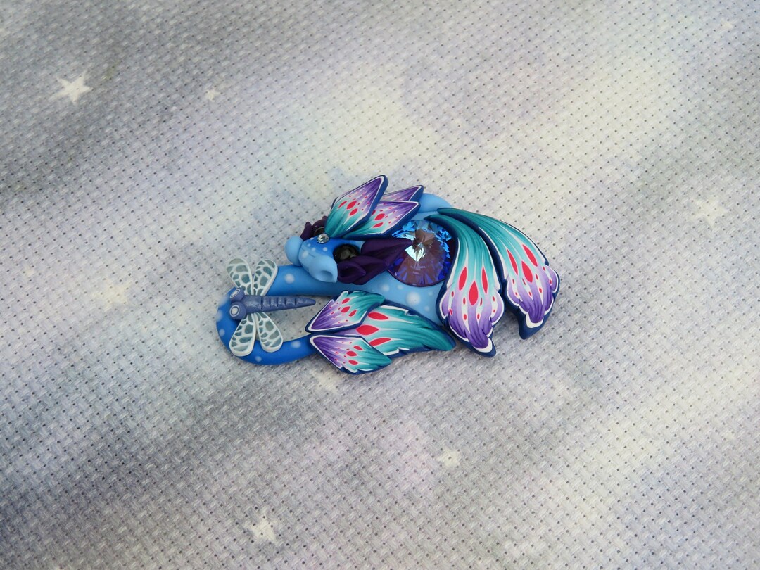 Crystal Dragon Needle Minder "wings & Whimsy" / Magnetic Needle Holder ...