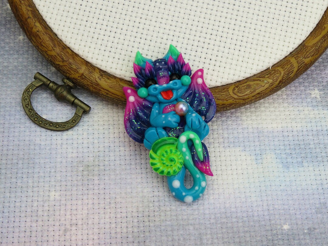 Baby Dragon Needle Minder sea Besties / Cute - Etsy