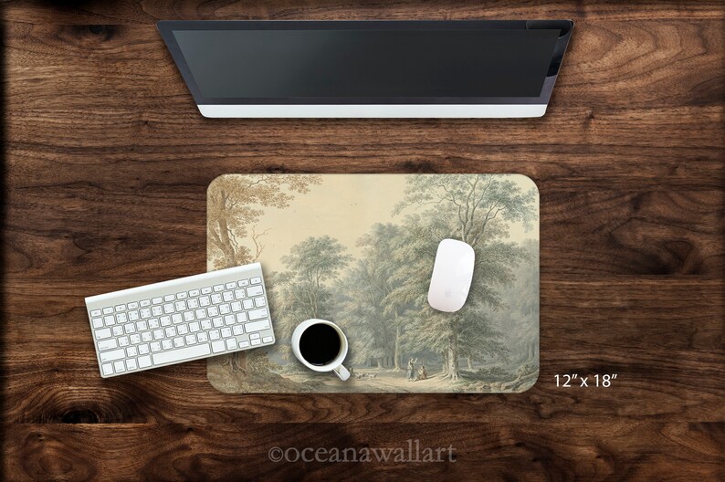 Landscape Desk MAT Multiple Sizes Vintage Desk Pad Art Desk - Etsy