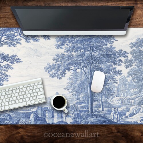 Monet Desk MAT Multiple Sizes Landscape Desk Mat Art Desk - Etsy