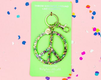 Acrylic Peace Sign - Etsy