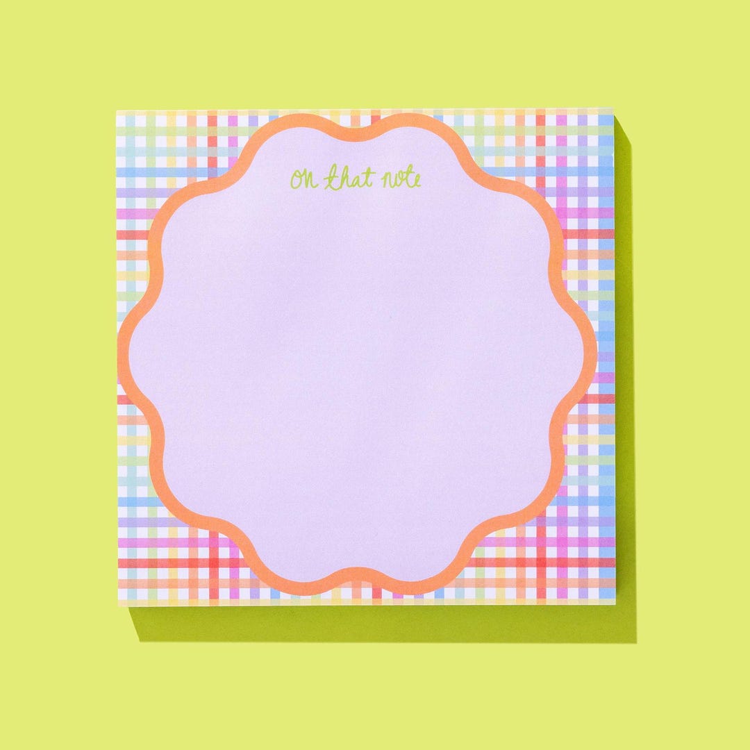 On That Note Notepad - Teacher Appreciation Gift Notepad Gift for Mom ...