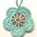 Hand Crochet Lucky Penny Flower Good Luck Charm Wedding - Etsy