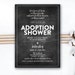 INSTANT DOWNLOAD Adoption Shower Printable Invitation / Adoption Party ...