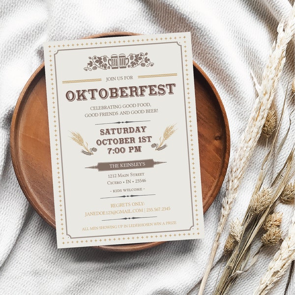 Beer Invitation - Etsy