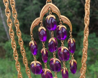 Trifari Waterfall Necklace - Etsy