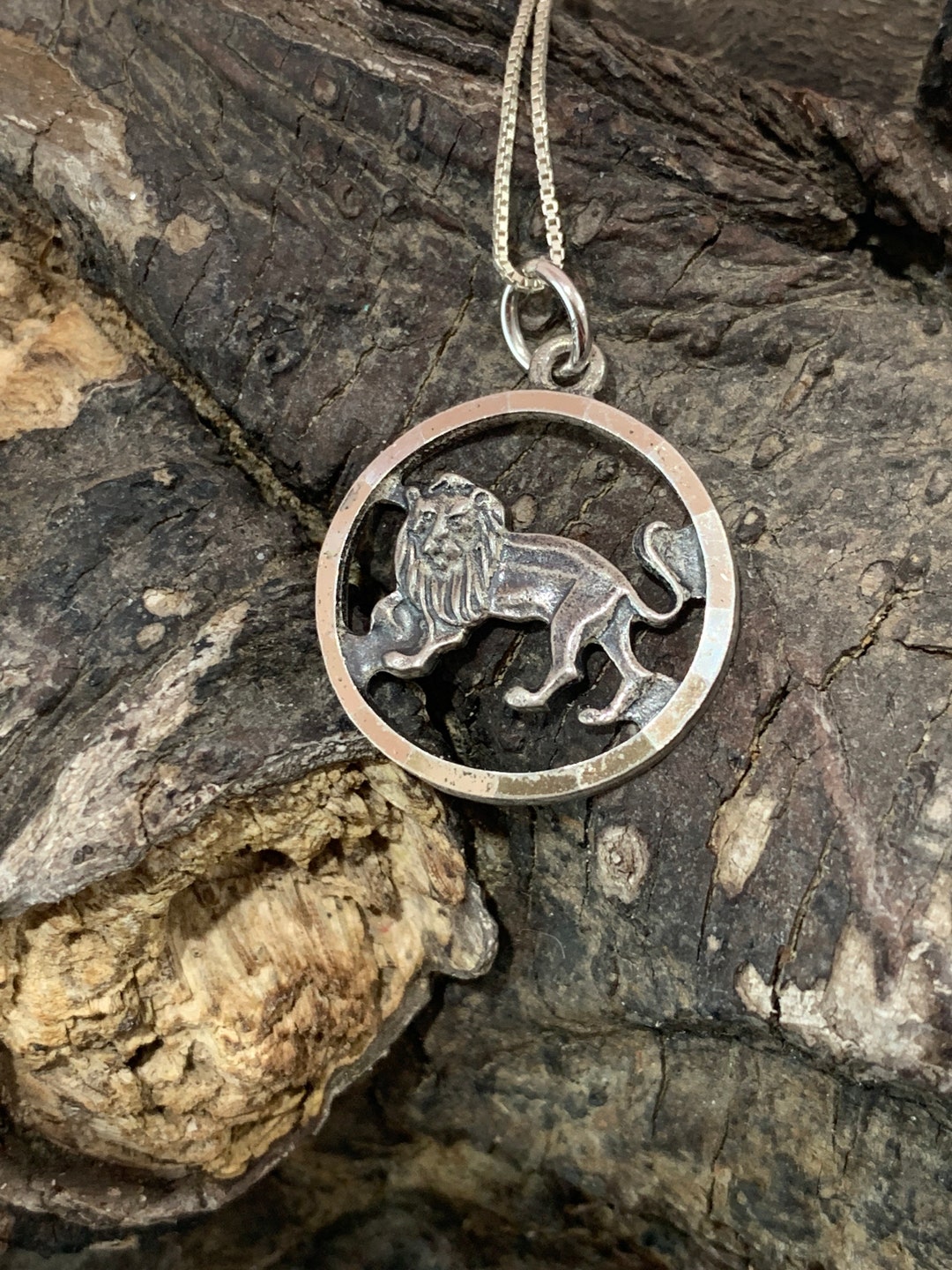 ANSON Signed, Sterling Silver Leo Sign Pendant! Zodiac/horoscope ...