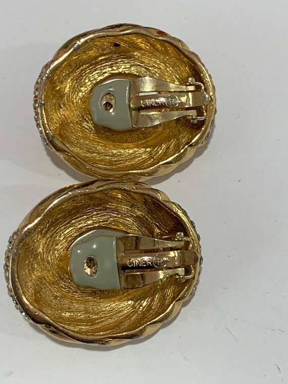 CINER signed, LARGE fabulously elegant pair of vintag… - Gem