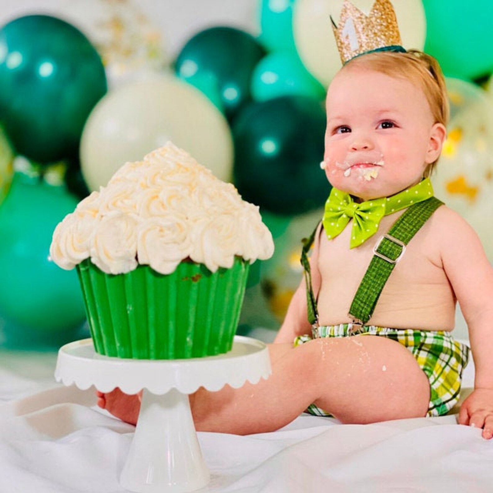 Boys Cake Smash Outfit Irish First Birthday St. - Etsy