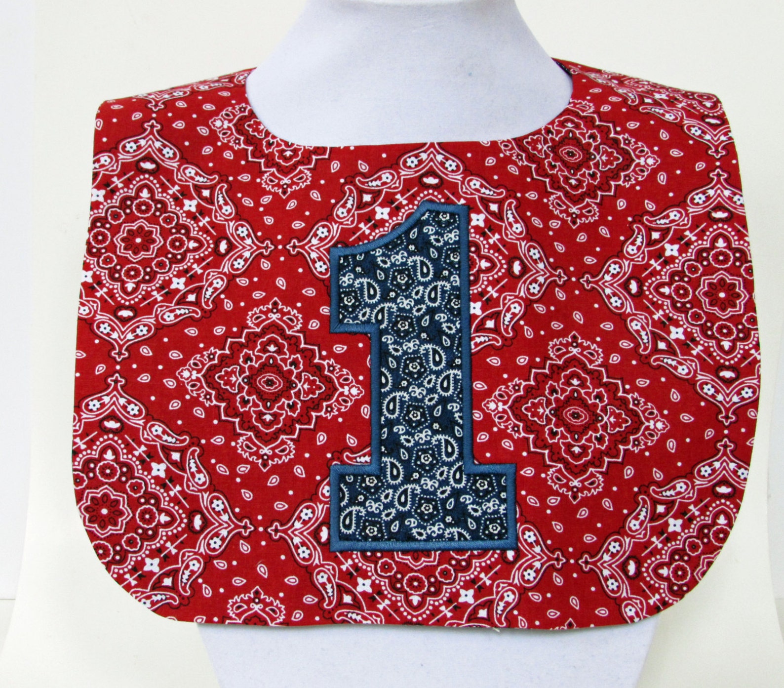 Boys Cowboy Cake Smash Bib Baby Boy Bib Cowboy Bib Red Blue | Etsy