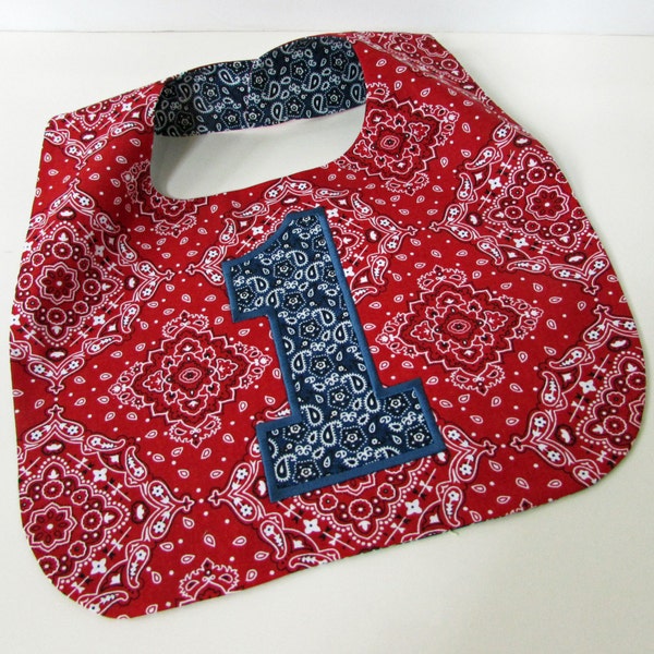 Cowboy Bib - Etsy