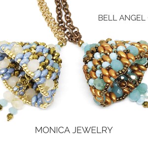Pdf Pattern of the Bell Angel Caller Pendant - Etsy