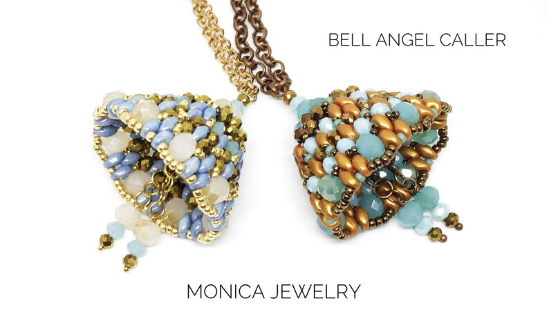 Pdf Pattern of the Bell Angel Caller Pendant - Etsy