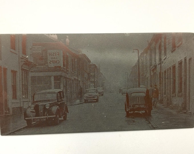 A Lovely Vintage Printing Press Typeset / Engraving Leicester Biddulph ...