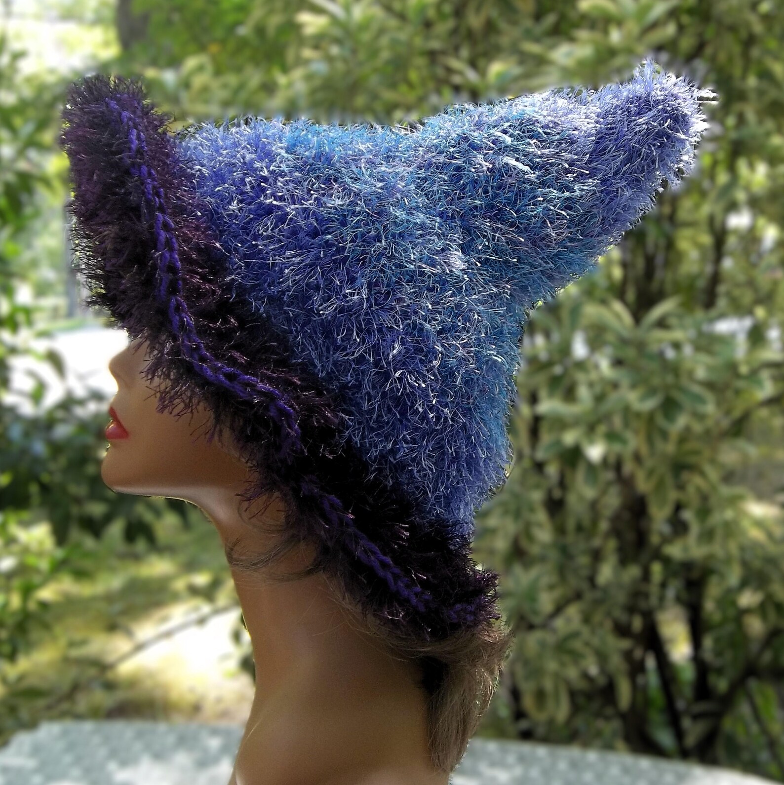 Witch Hat, Wizard Hat, Fancy Pixie Hat, Cosplay Headpiece, Costume ...