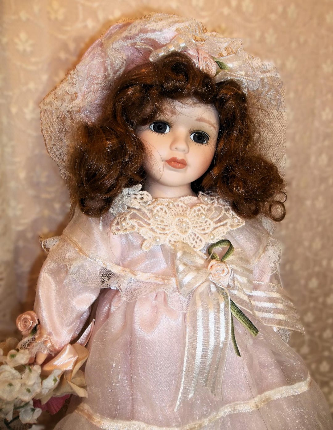 Haunted Vintage Porcelain Doll, Collectible Spirit Vessel, Paranormal ...