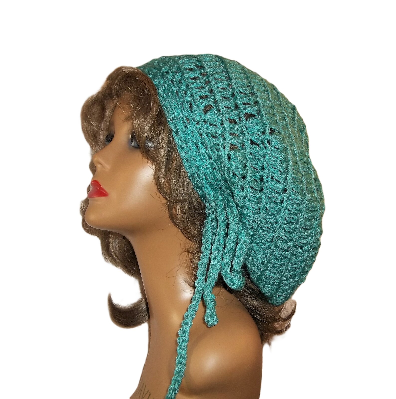 Slouchy Hat, Hat for Dreads, Tam, Slouch Beanie, Snood, Dreadlocks Hat ...