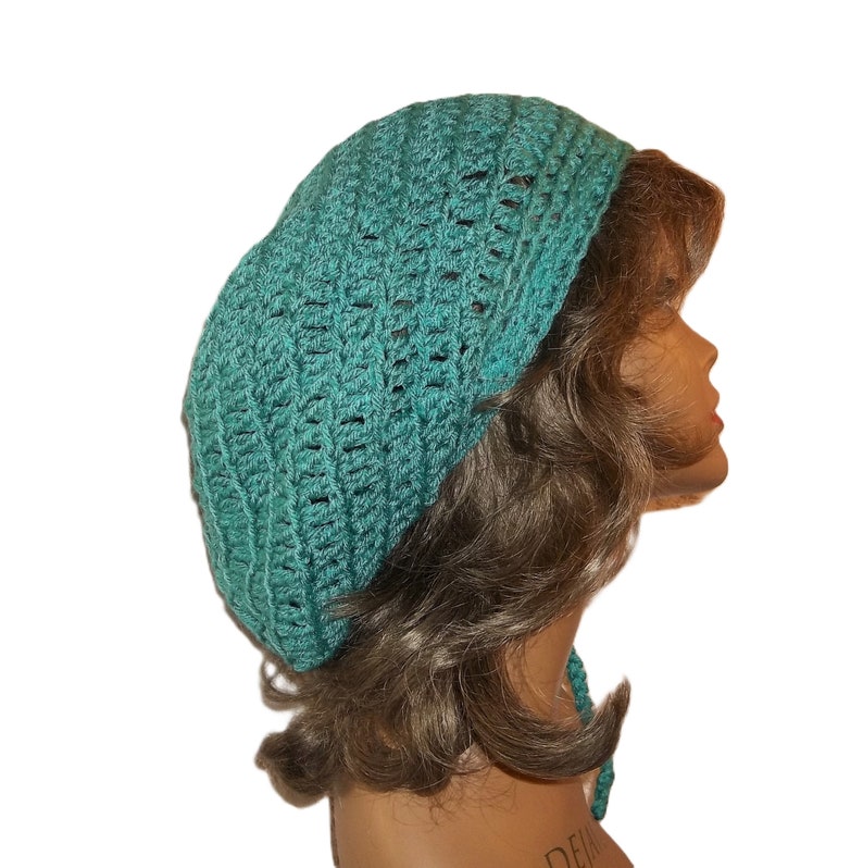 Slouchy Hat, Hat for Dreads, Tam, Slouch Beanie, Snood, Dreadlocks Hat ...