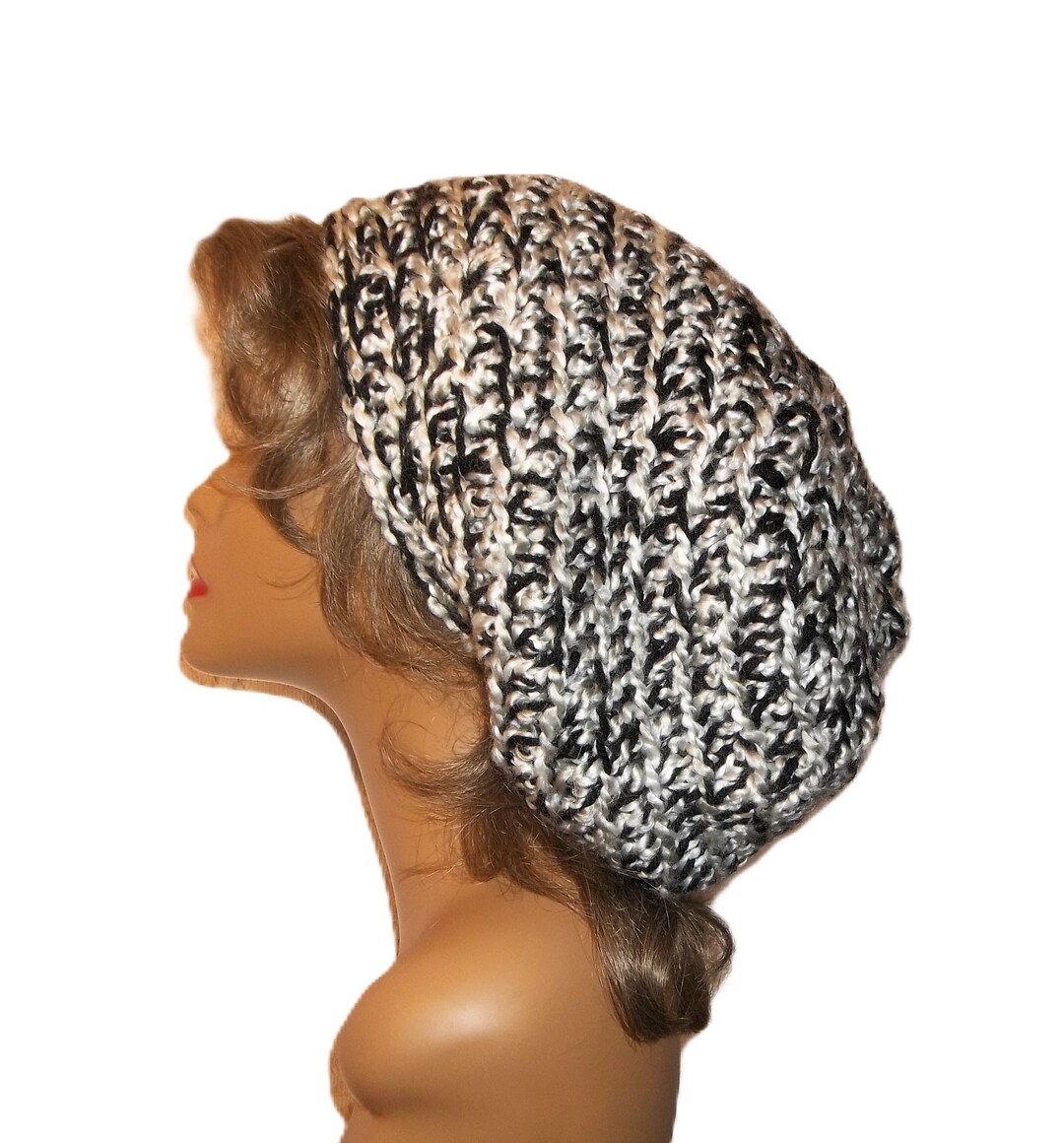 Slouch Hat, Winter Hat, Slouchy Tam, Thick Beanie, Womans Gift, Gift ...