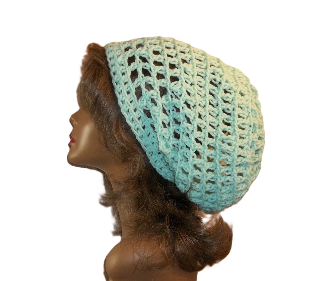 Slouchy Hat, Snood, Slouch Tam, Dreads Hat, Festival Hat, Womans Tam ...