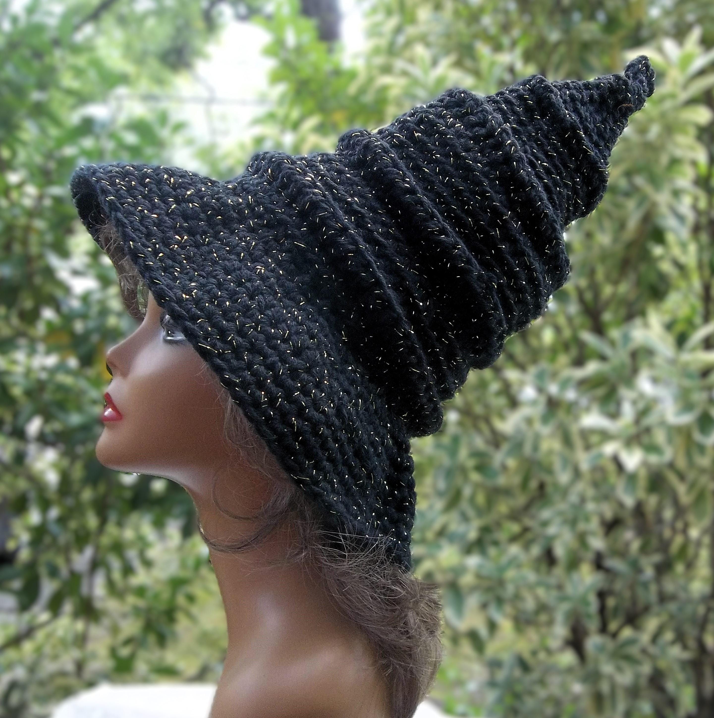 Witches Hat, Festival Hat, Warlock Hat, Halloween Costume, Costume Hats ...