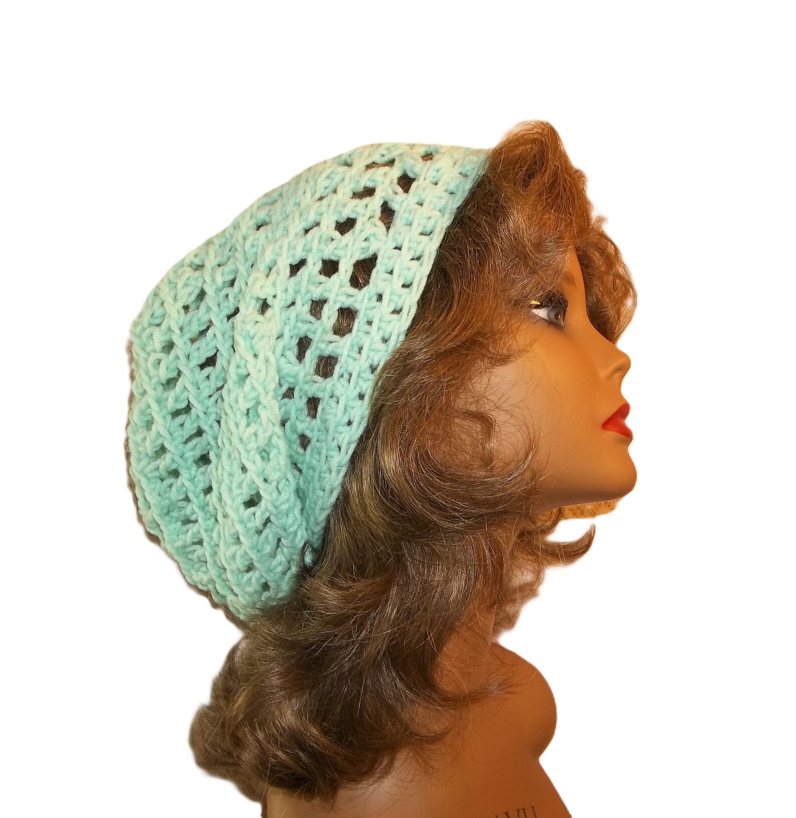 Slouchy Hat, Snood, Slouch Tam, Dreads Hat, Festival Hat, Womans Tam ...