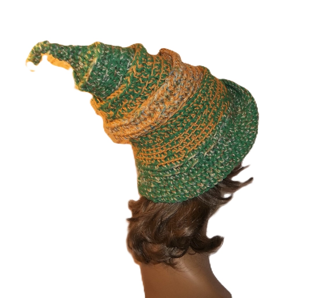 Warlock Hat, Mushroom Hat, Crochet Witch Hat, Wiccan, Cosplay Hat, Men ...