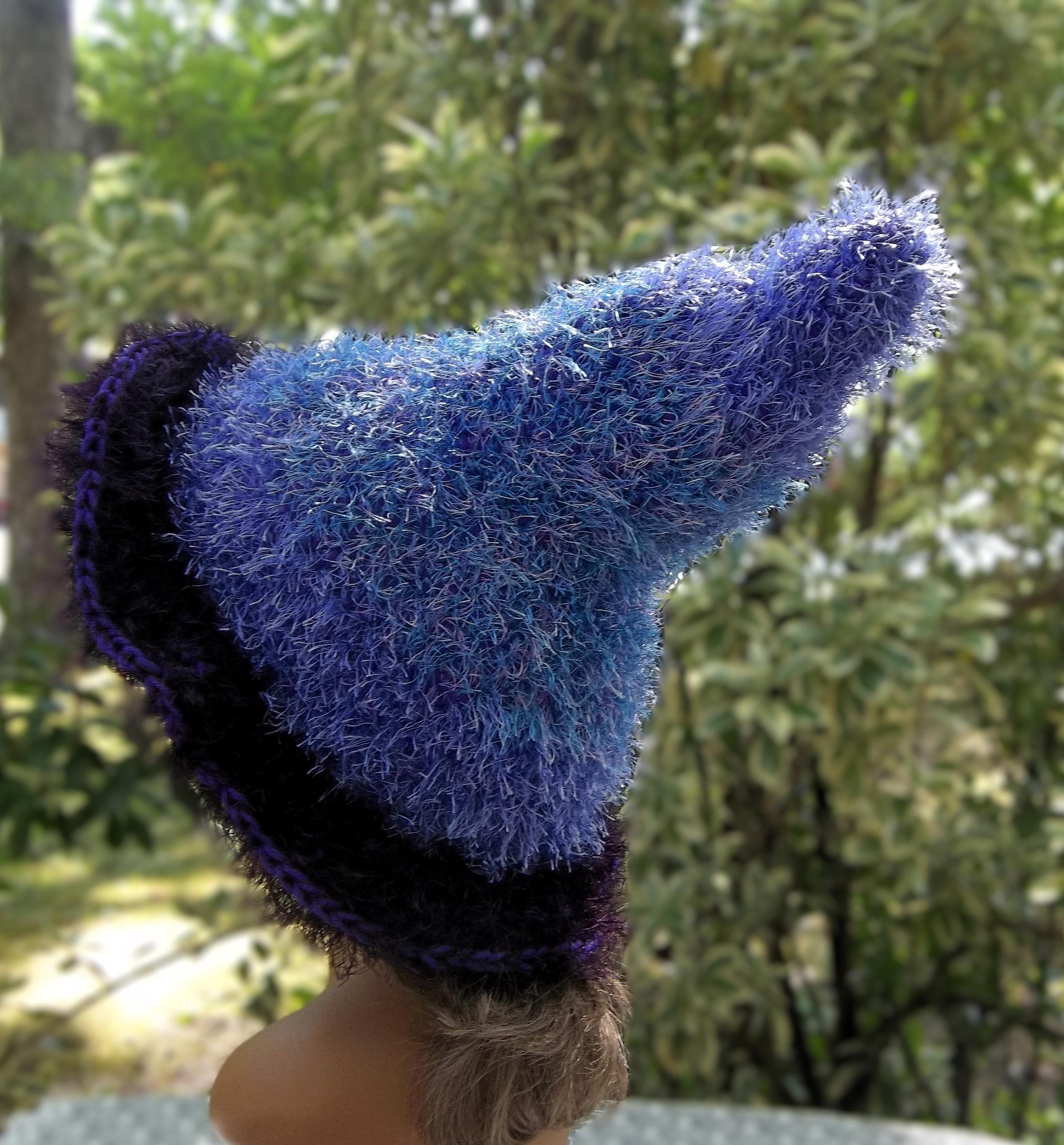 Witch Hat, Wizard Hat, Fancy Pixie Hat, Cosplay Headpiece, Costume ...