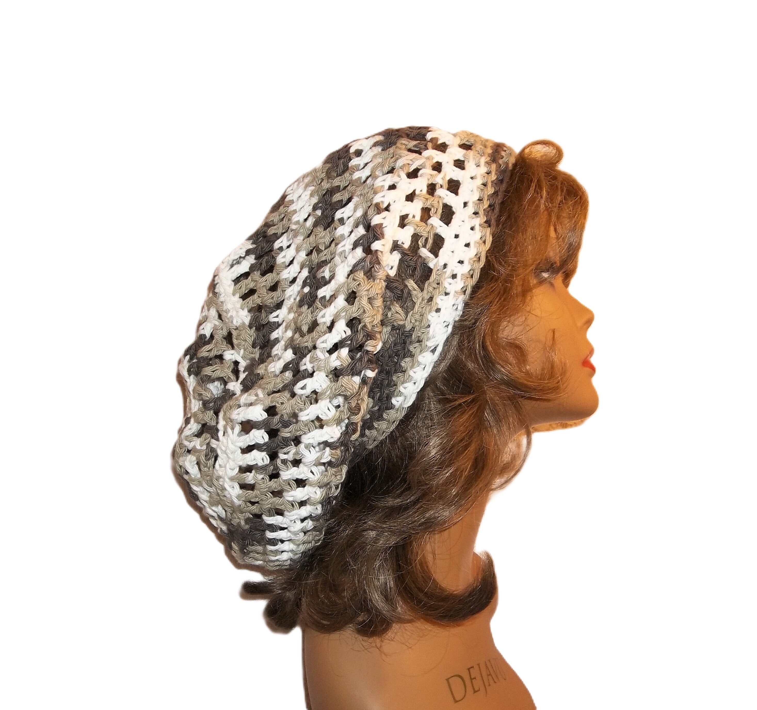 Slouchy Dread Hat, Slouch Tam, Beanie, Cap, Hat for Dreads, Mens Hat ...