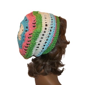 Slouchy Hat, Tam, Hat for Dreads, Slouch Dread Tam, Hippie Hat ...