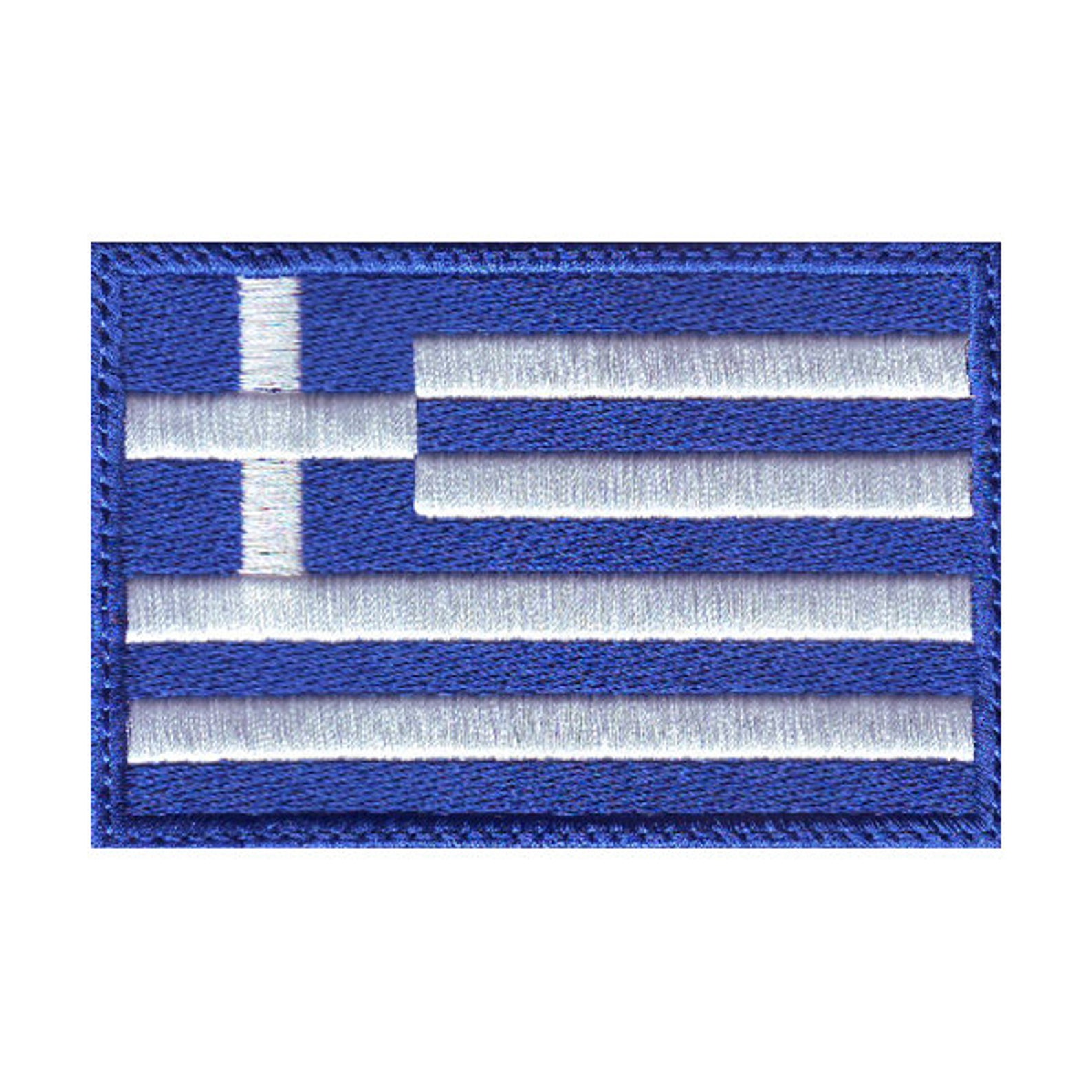 Greece Flag Embroidered Patch - Etsy