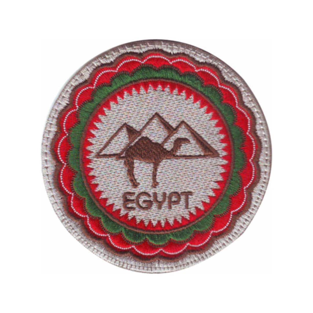Egypt (A) Embroidered Sew on Patch - Etsy