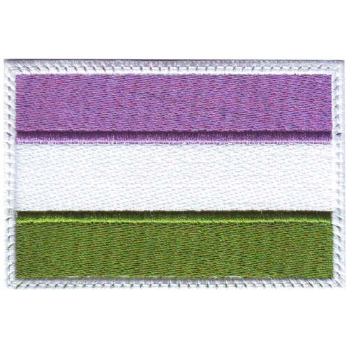 New Lesbian Gay LGBTQ Pride Flag Embroidered Patch | Etsy