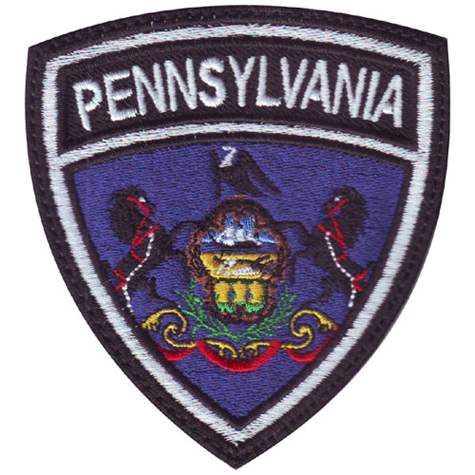 Pennsylvania State Crest Flag Embroidered Patch - Etsy