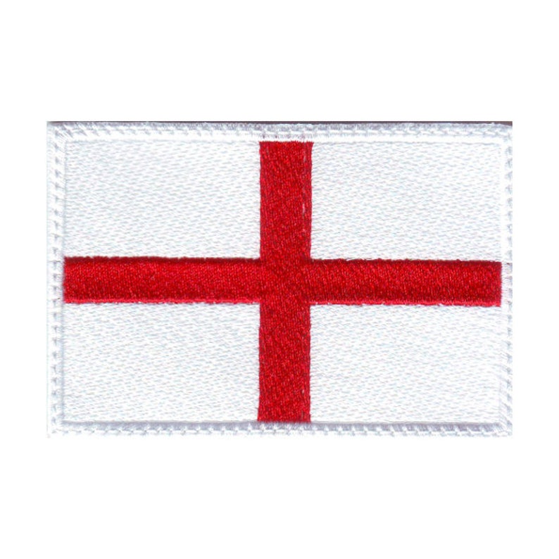 St. George England Flag Embroidered Patch - Etsy