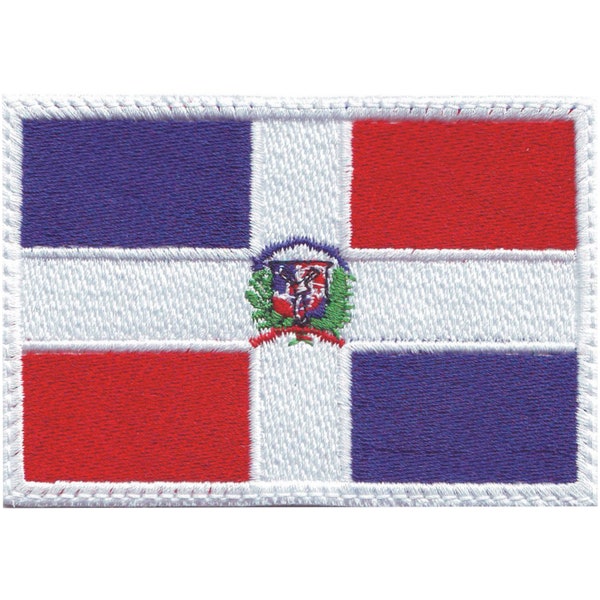 Dominican Republic Flag Patch - Etsy