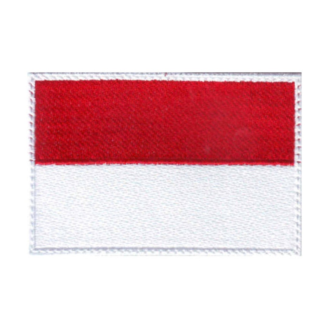 Indonesia Flag Embroidered Patch - Etsy