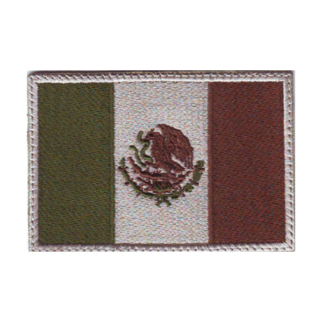 Mexico Tactical Flag Embroidered Patch - Etsy