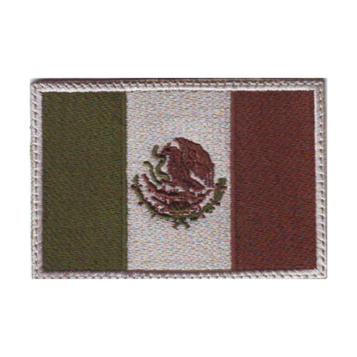 Mexico Tactical Flag Embroidered Patch - Etsy