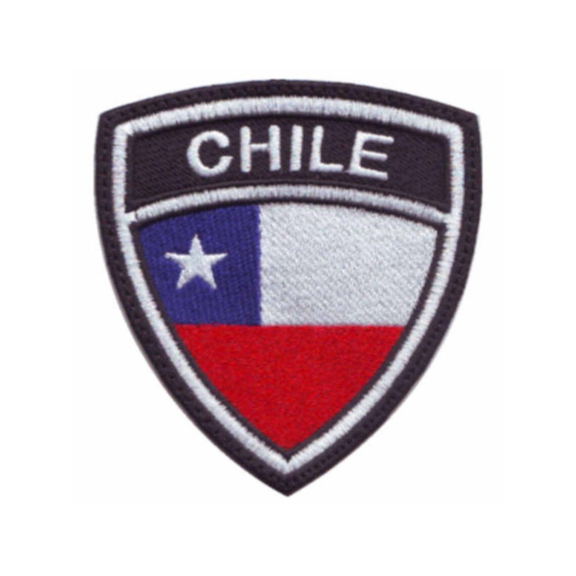 Chile Crest Flag Embroidered Patch - Etsy