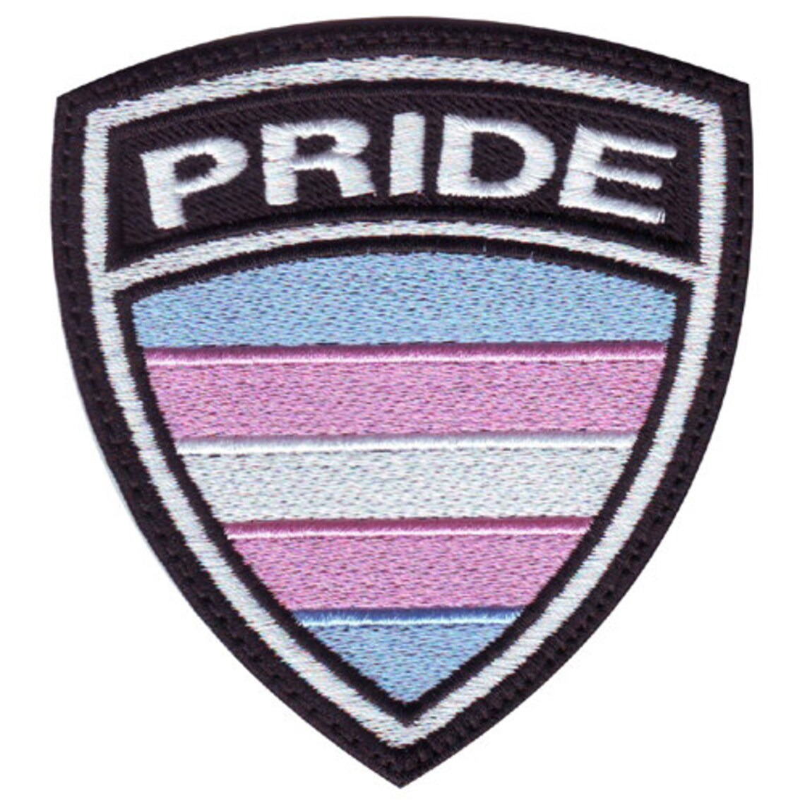 Transgender LGBTQ Pride Crest Flag Embroidered Patch | Etsy