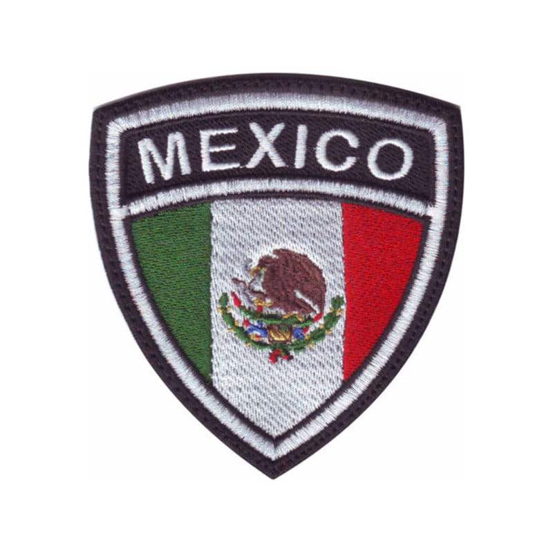 Mexico Crest Flag Embroidered Patch - Etsy