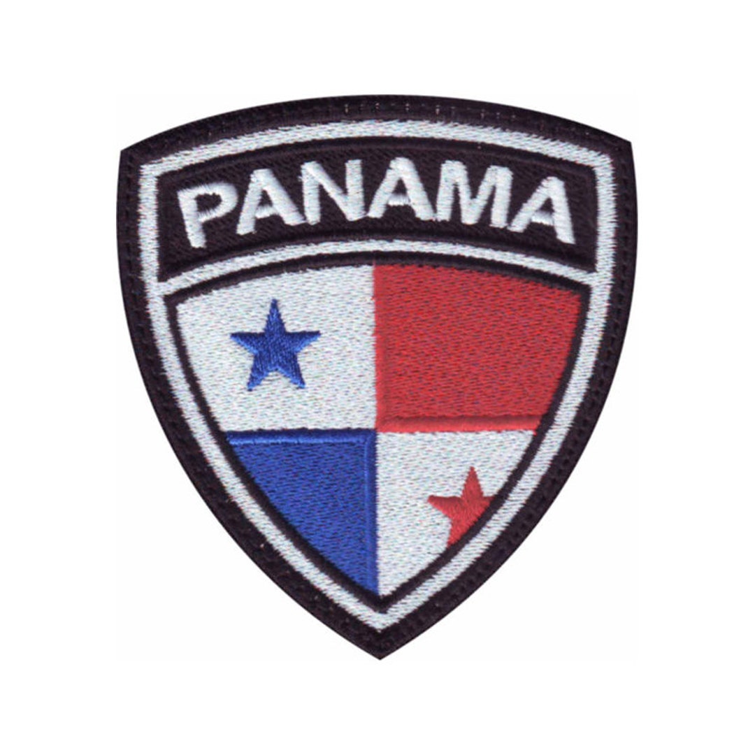 Panama Crest Flag Embroidered Patch - Etsy