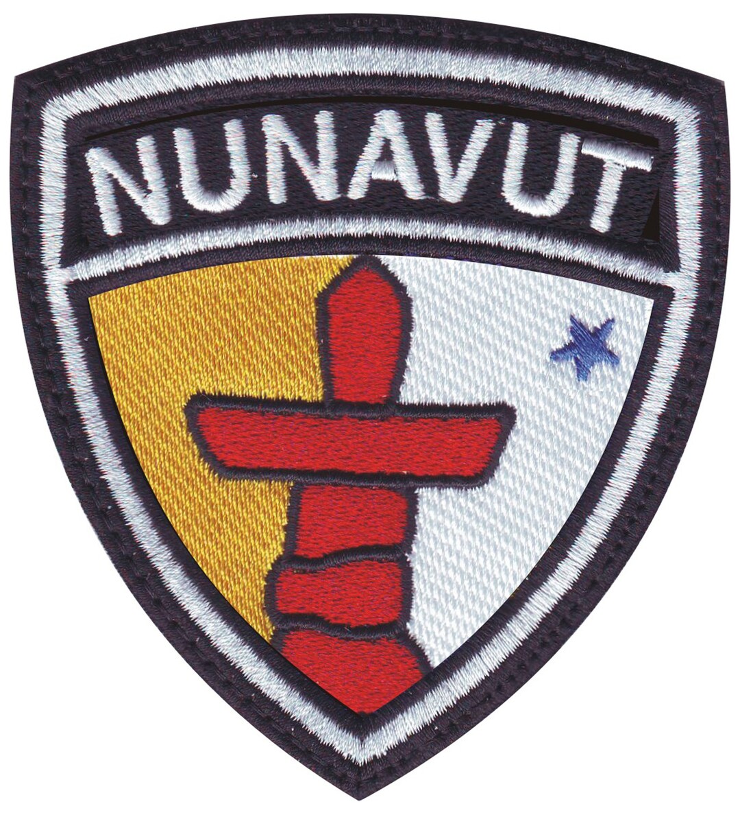 Nunavut Canada Crest Flag Embroidered Patch - Etsy