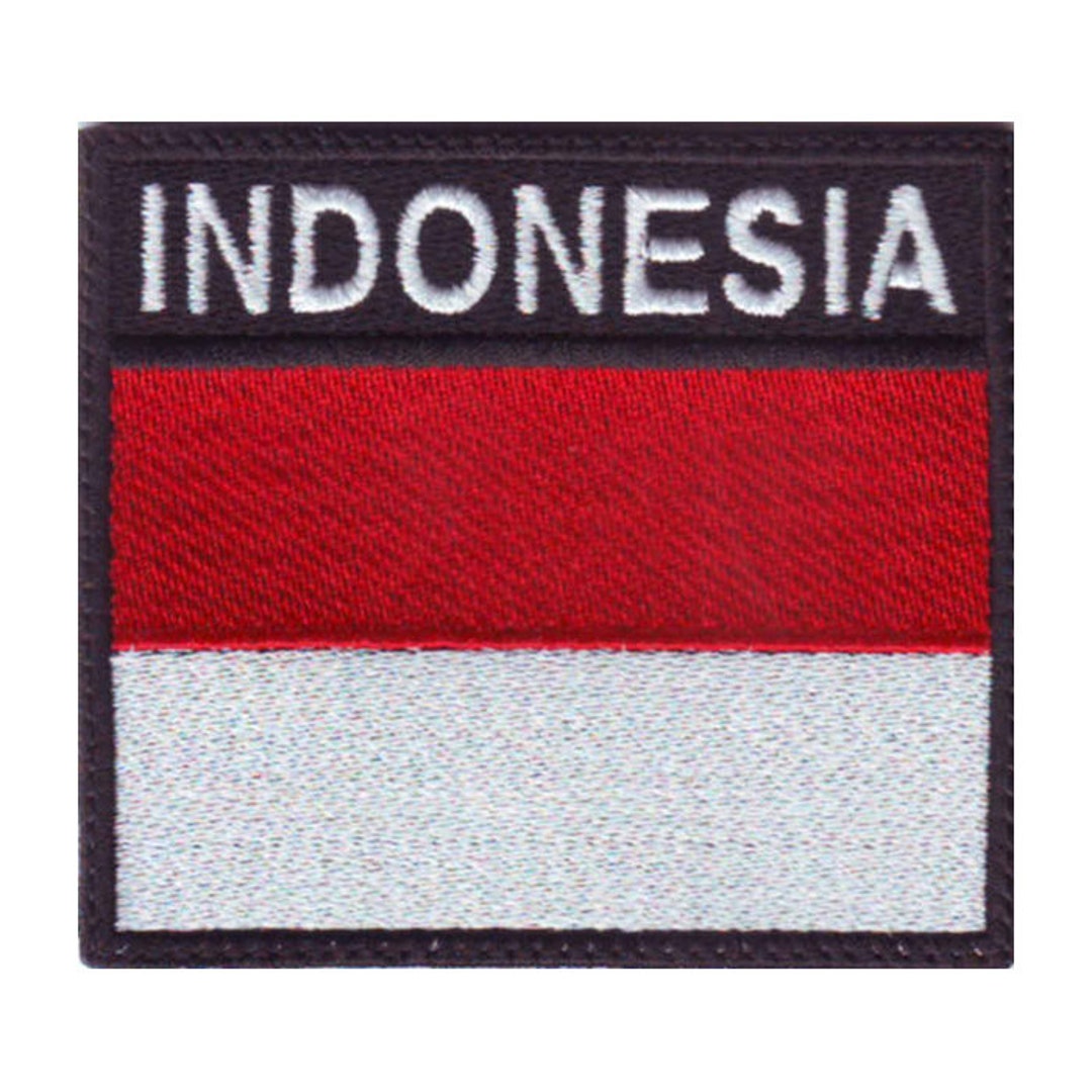 Indonesia Badge Flag Embroidered Patch - Etsy
