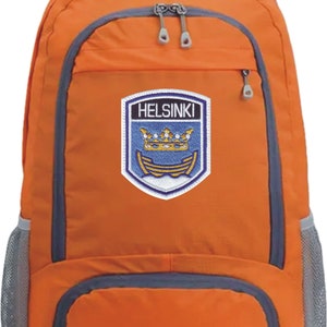 Helsinki City Coat of Arms Finland Crest Embroidered Patch - Etsy