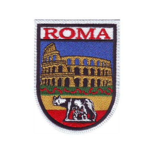 Rome Italy B Embroidered Patch | Etsy